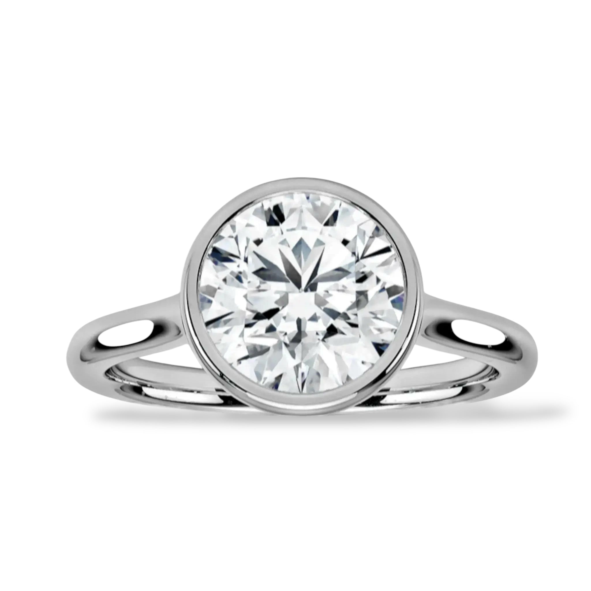 MG LUMINARA®️ 2.0 CT Anabel Bezel Setting Ring – MG ESSENCE